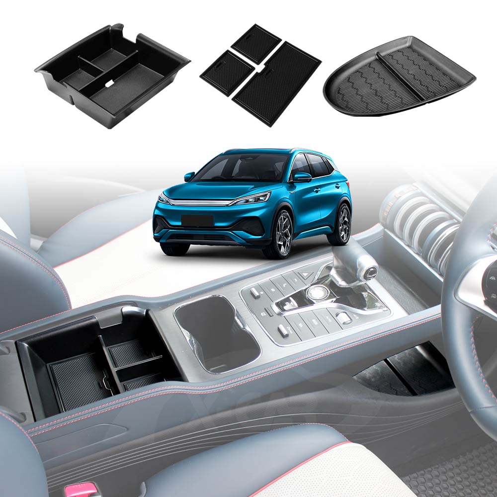 BYD Atto 3 Console Tray Armrest Organizer Storage Box Accessories 2022 ...
