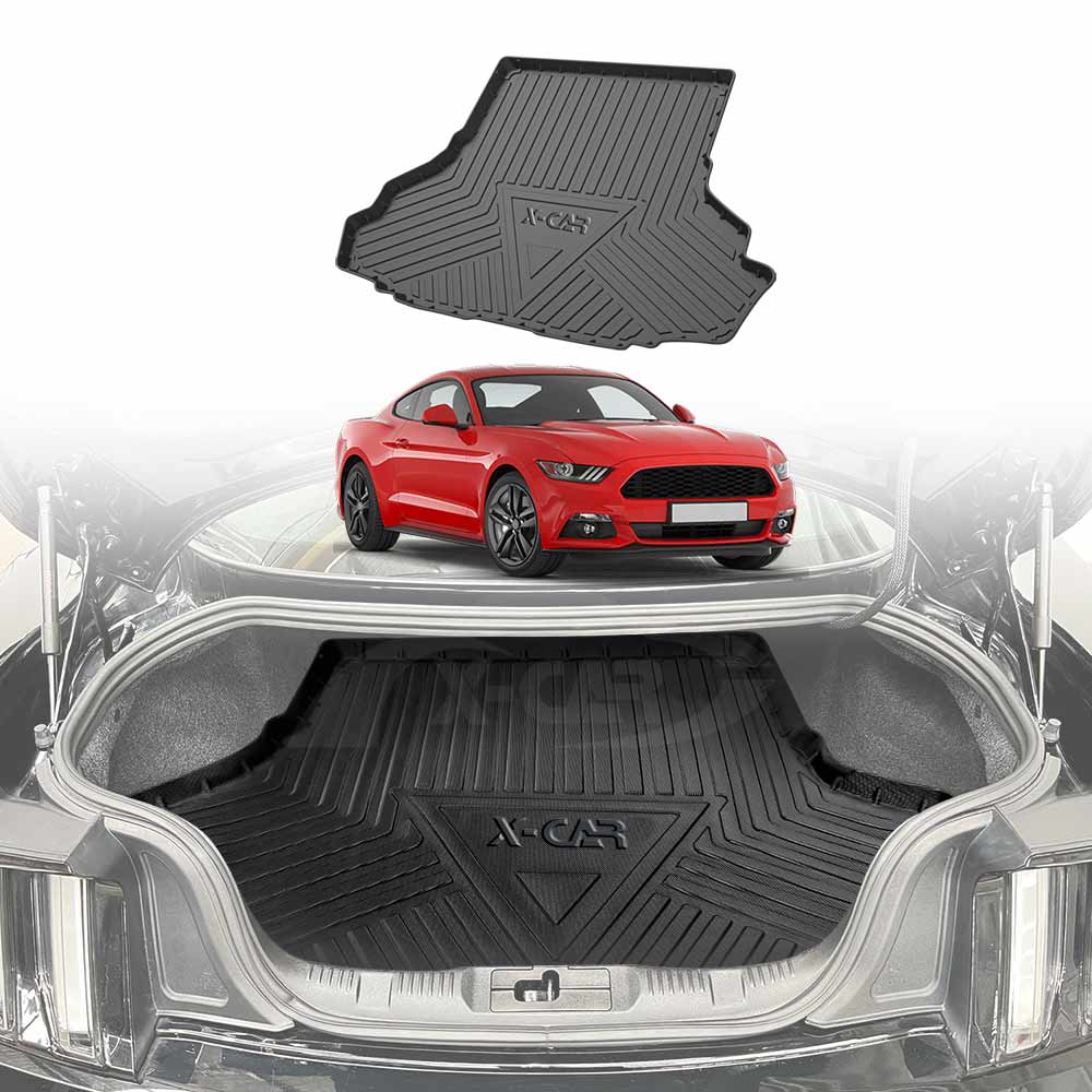 Boot Liner for Ford Mustang 2015-Onwards Luggage Tray Cargo Mat Trunk ...