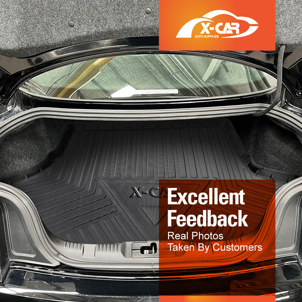 Boot Liner for Ford Mustang 2015-2025 Luggage Tray Cargo Mat Trunk ...