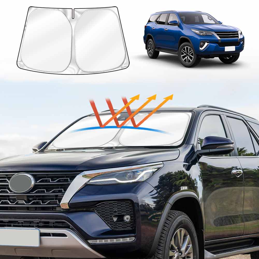 WindScreen Sun Shade for Toyota Fortuner 2015-2022 Car Accessories ...