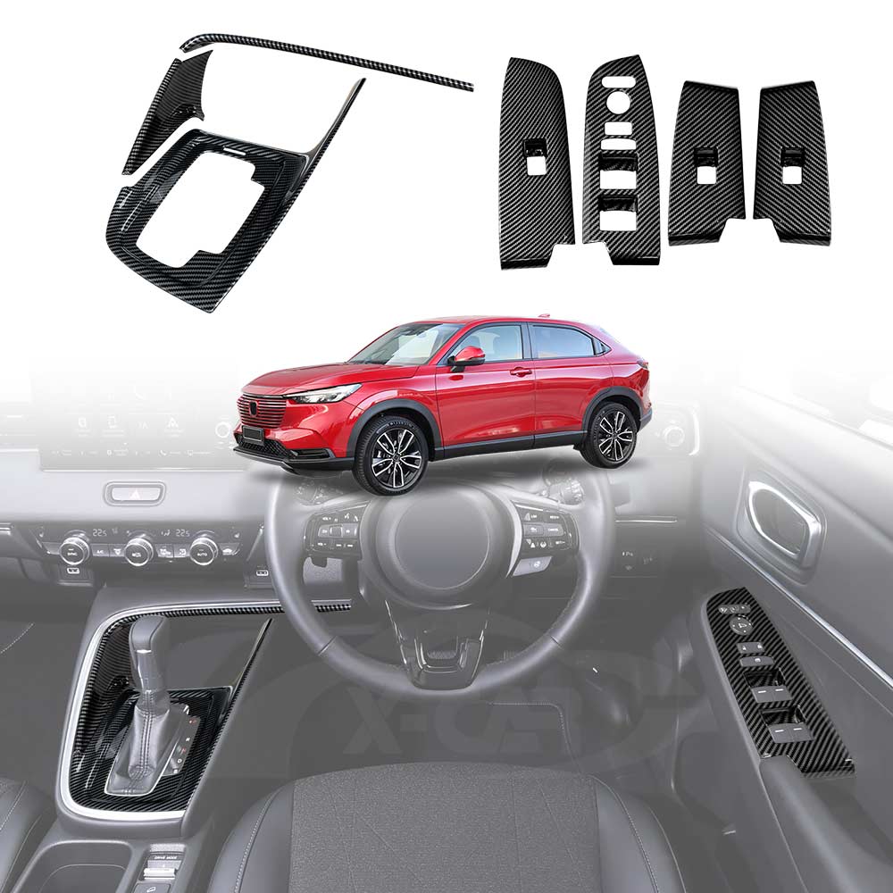 Gear Shift Window Control Panel Trim for Honda HR-V 2022-Onwards| X-CAR