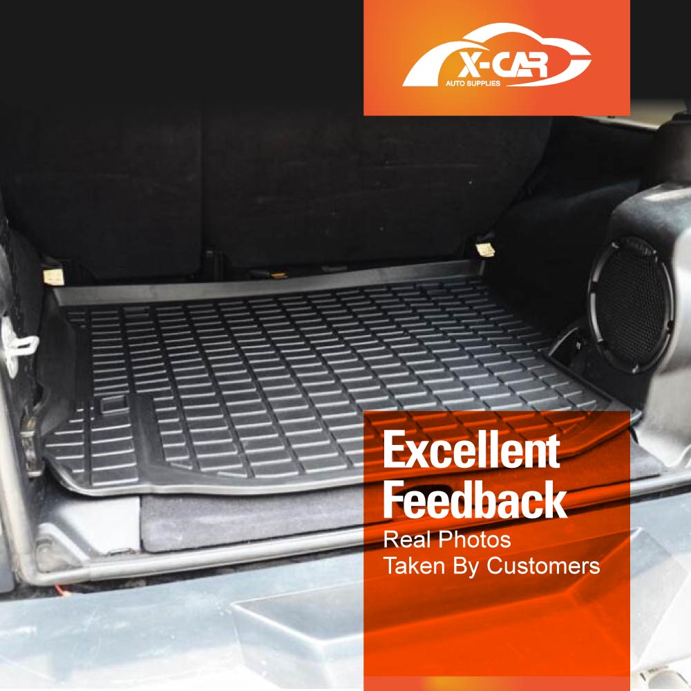 Boot Liner for Jeep Wrangler JK Series 4-Door 2007-2018 Cargo | X-CAR