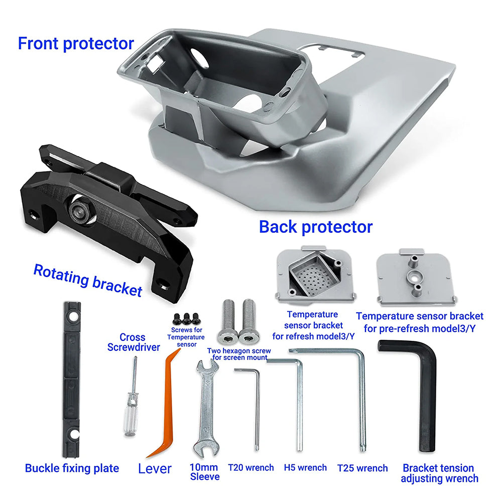 Tesla Model 3 / Y Screen Rotate Swivel Mount Kit Accessories | X-CAR