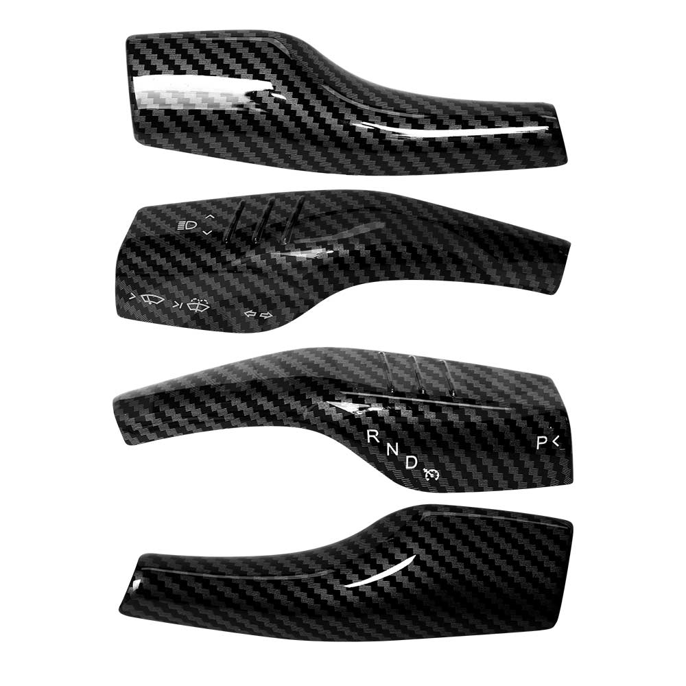 Tesla Model 3 Model Y Indicator Stalk Gear Shift Lever Cover Carbon ...