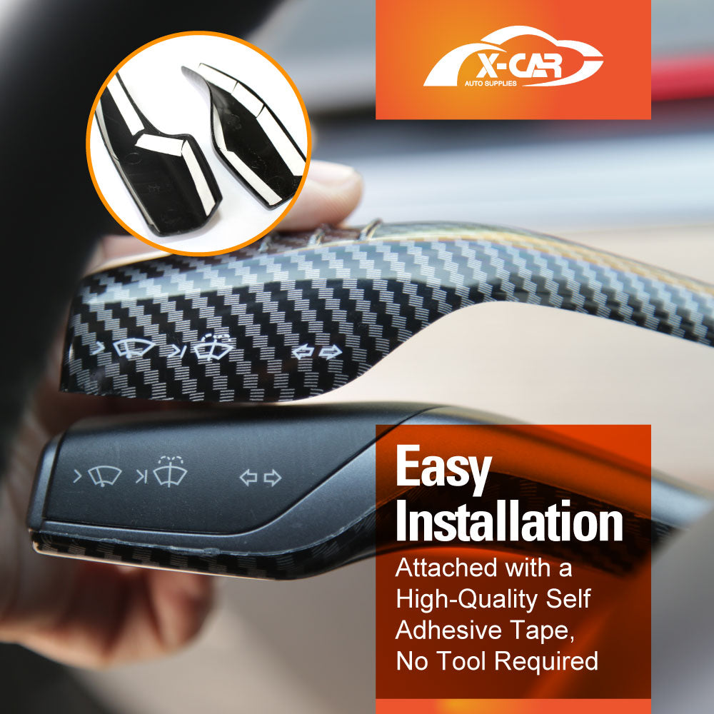 Tesla Model 3 Model Y Indicator Stalk Gear Shift Lever Cover Carbon ...