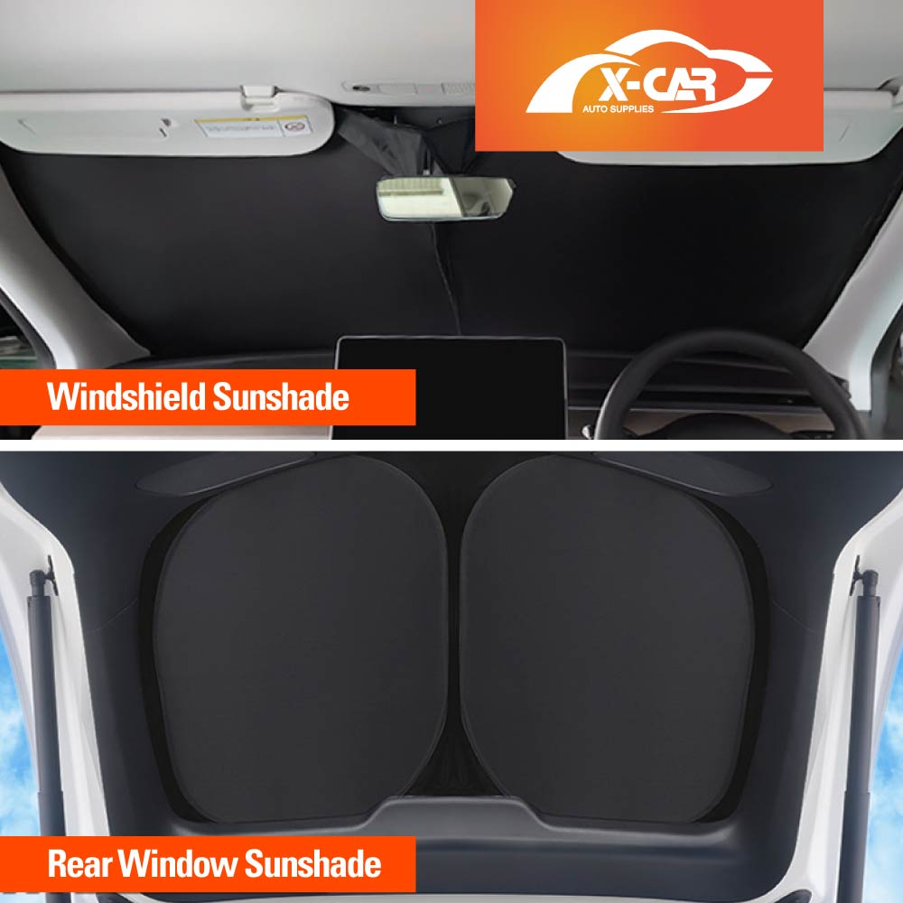 Window Sunshade Block Cover for Tesla Model Y 2022-2025 | X-CAR