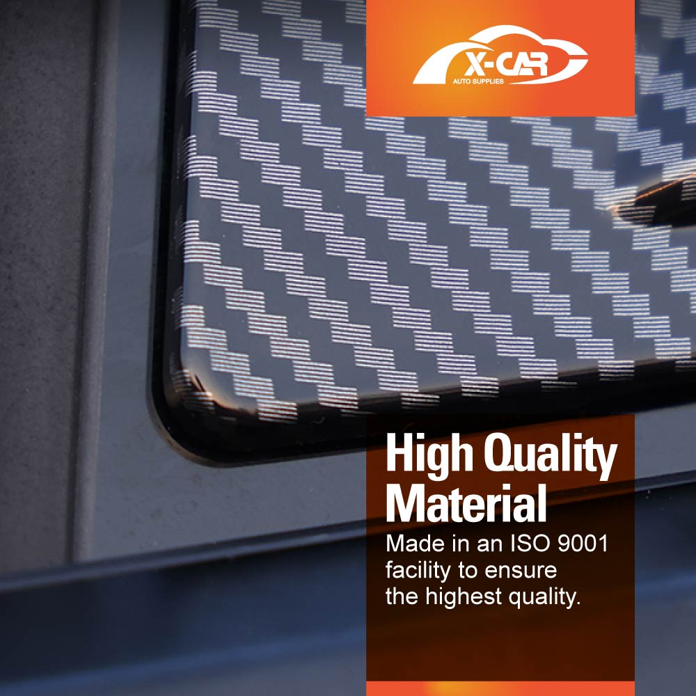 Tesla Model Y 2022-2025 Louvers Air Vent Scoop Cover Shade Carbon Fiber ...