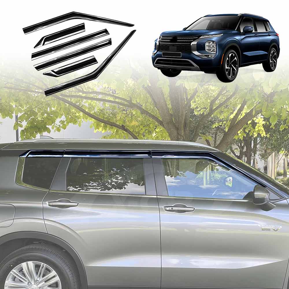 Weathershields for Mitsubishi Outlander 2021-2024 Car Accessories ...