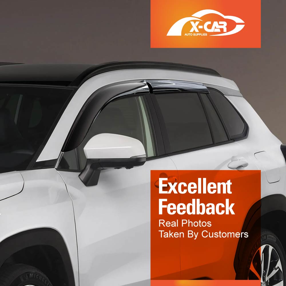WeatherShields for Toyota Corolla Cross 2022-Onwards Accessories | X-CAR