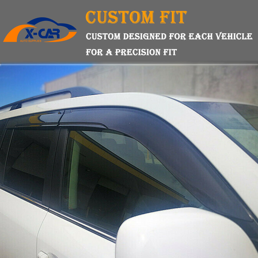 Car Window Weather Shields | Weathershields for Cars | X-CAR