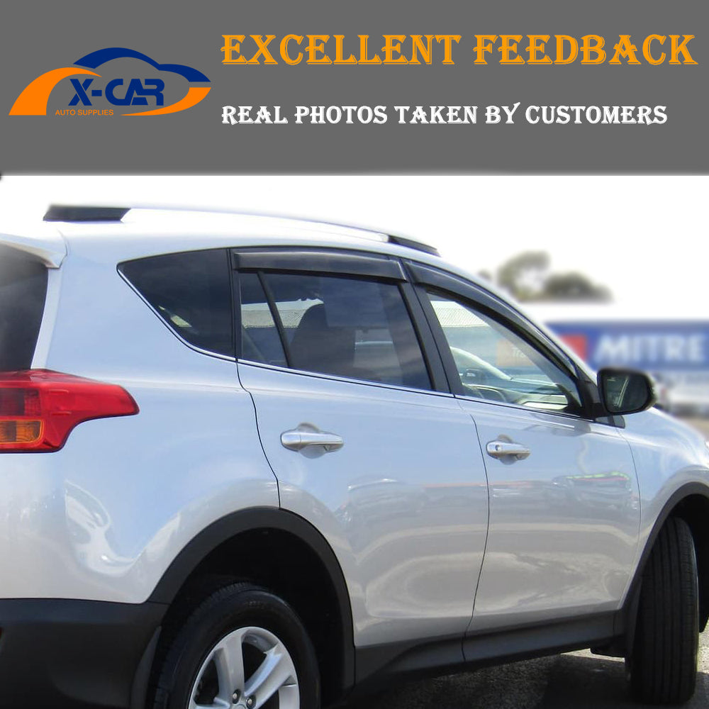 Weathershields for Toyota Rav4 Rav 4 2013-2018 Accessories Car Weather ...